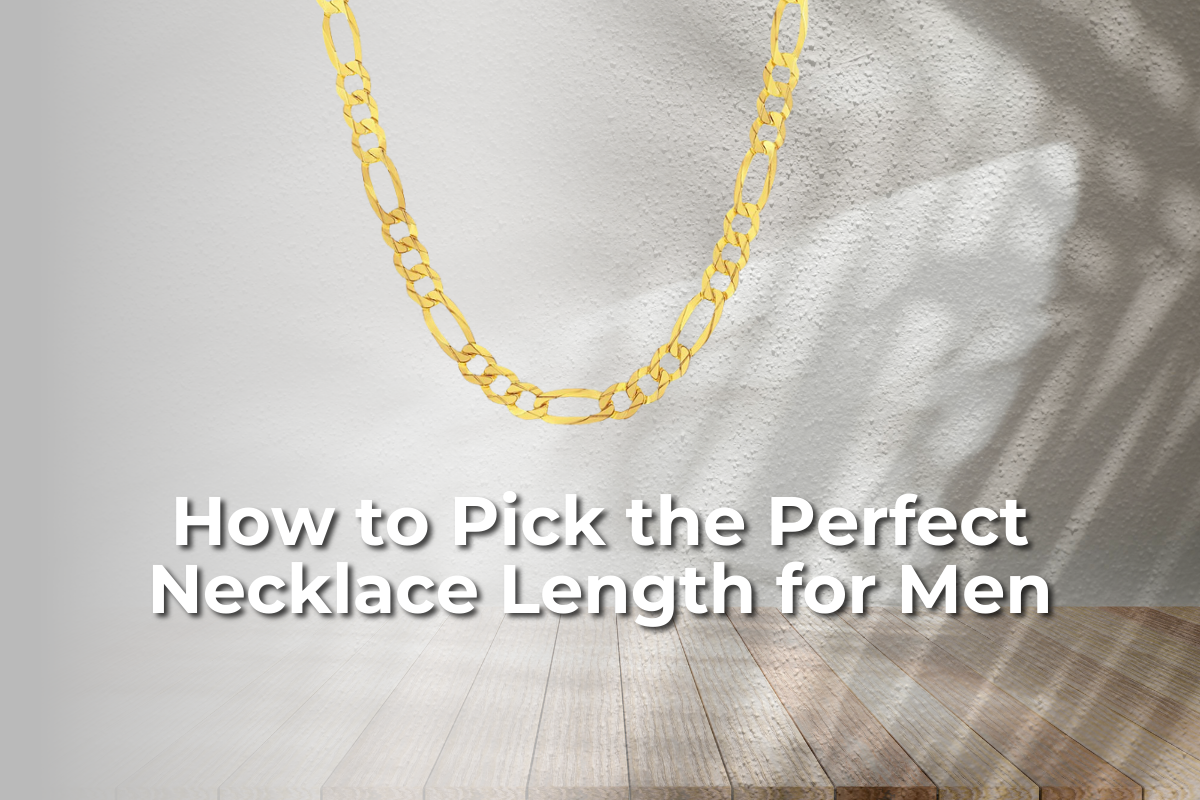 How to Pick the Perfect Necklace Length for Men – Links Of Italy