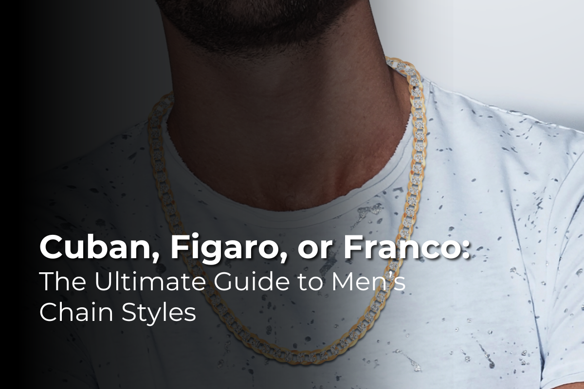 The Ultimate Guide to Men’s Chain Styles: Cuban, Figaro, or Franco ...